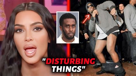 Kim Kardashian Blasts Diddy After Her Drops Her Videos From His Freak Off Parties Youtube