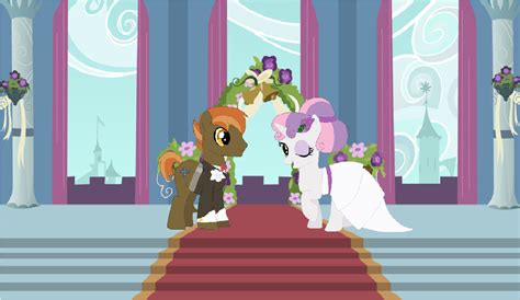 Button Mash And Sweetiebelles Wedding By Princess Luna64 On Deviantart