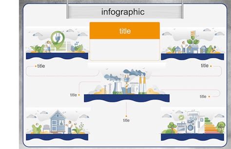 premium photo flat vector infographic design with icons and photos