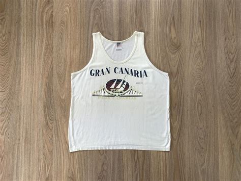 Мужская винтажная спортивная майка j.jordans gran canaria — цена 475 ...