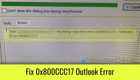 Outlook Error 0x800cccdd Imap Server Closed The Connection