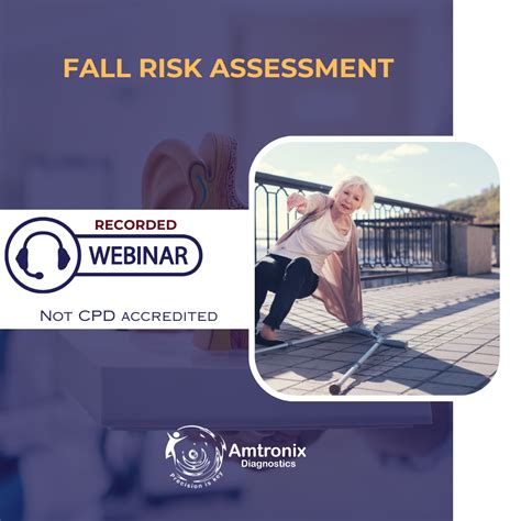 Recorded Webinar Fall Risk Assessment Amtronix Diagnostics