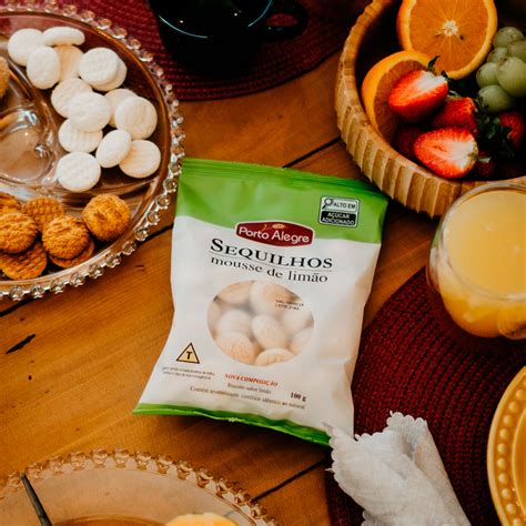 Sequilhos De Mousse De LimÃo 100g Caixa Com 28 Pacotes Biscoitos