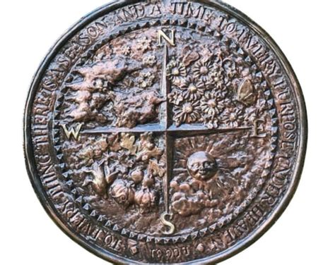 Compass Statue Garden Decor Concrete Garden Plaque Cement Compass Figure Garden Statues