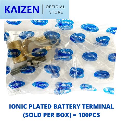 100pcs Ionic Plated Battery Terminal Lug Heavy Duty Lazada Ph