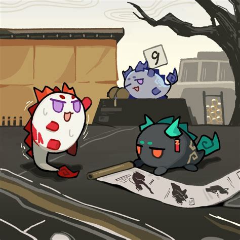 Vento Dusk Arknights Ling Arknights Nian Arknights Arknights