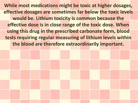 What Is Lithium Toxicity Can Lithium Orotate Cause Lithium Toxicity Ppt