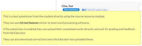 creating assignments using course resources lms myschool support