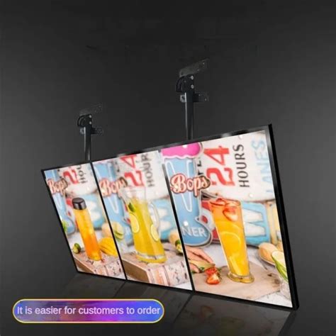 Led Tv Light Box Menu Board Led Light Box Menu Board Hanging For