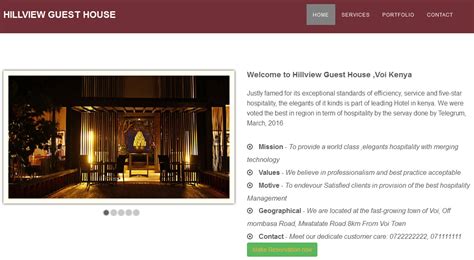Hotel Reservation System Template Sourcecodester