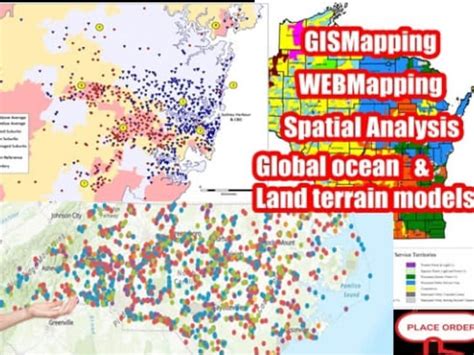 Spatial Analysis Gis Mapping Web Gis Arcmap Qgis Related Work Upwork