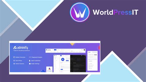 WP Adminify Pro Powerhouse Toolkit For WordPress Dashboard