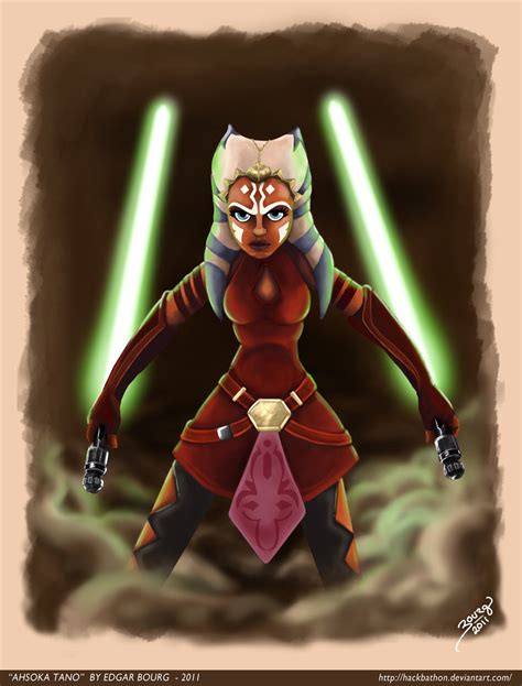 Ahsoka Tano Padawan Learner Star Wars Jedi Fan Art 24196869 Fanpop