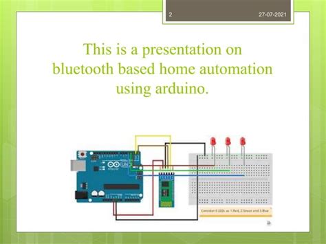 Bluetooth Based Home Automation Using Arduino Presentaton Ppt