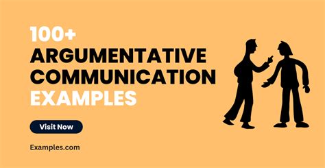 99 Argumentative Communication Examples