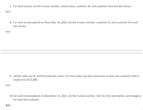 Solved This Is Database Programming Sql Using The Tables