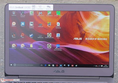 Asus Zenbook Ux Ca Fb T Subnotebook Review Notebookcheck Net Reviews