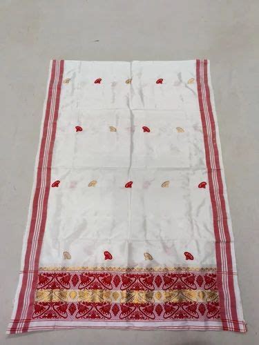 Embroidered Silk Gamusa At Rs 1300piece Guwahati Id 2852306714548