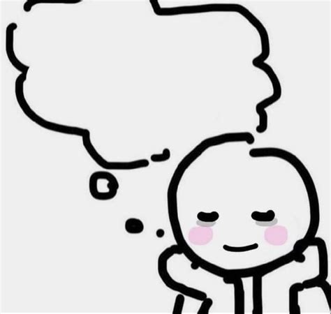 Thinking Blushing Meme Template Blushing Face Template What I Think