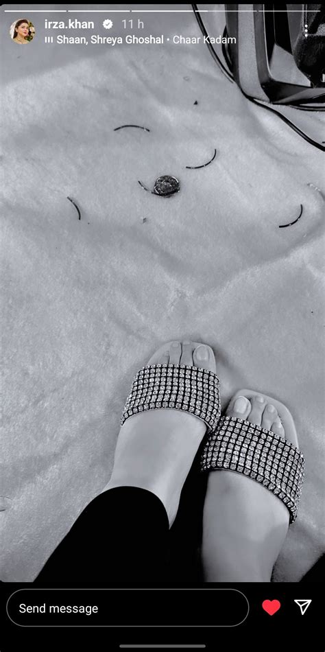 Irza Khans Feet