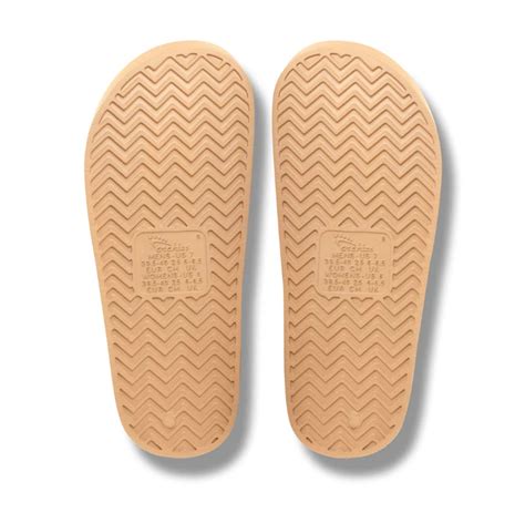 Archies Arch Support Slides Tan Holistic Foot Clinic