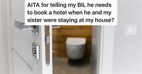 She Agreed To Let Her Sister And Brother In Law Stay At Her Place But