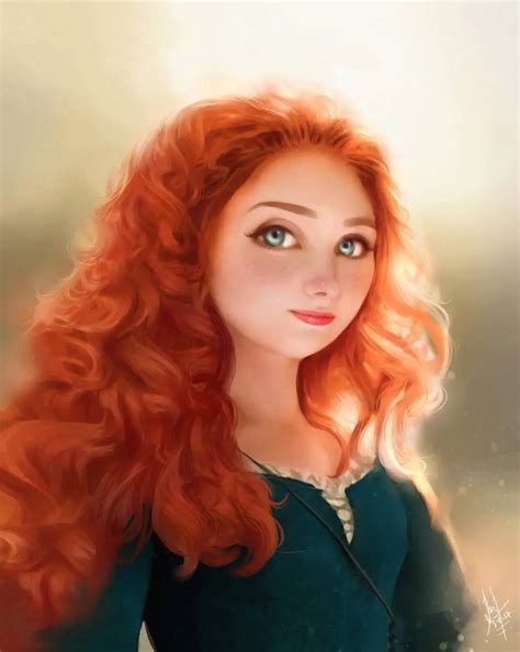 Brave Merida By Fang Jing Scrolller