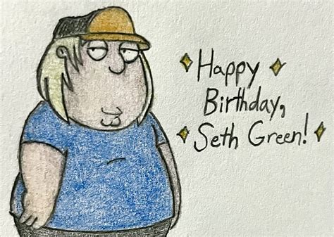 Happy Birthday Seth Green By Jjsponge120 On Deviantart