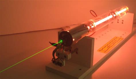 2mw 543nm Green Hene Laser Tube Meredith Instruments