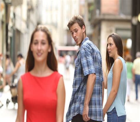 Guy Looking Back Meme Best Captions Quotes