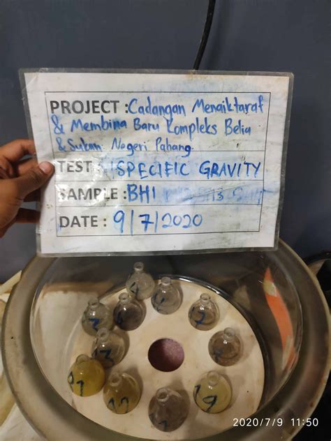 Specific Gravity Globallab Engineering