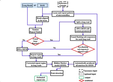 A Flowchart Of The Procedure To Infer Repeat Counts Using Repeathmm