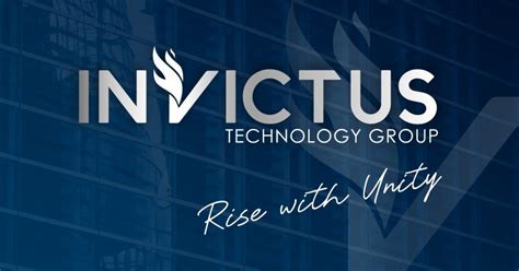 Invictus Technology Group On Linkedin Invictus Risewithunity Invictustechnologygroup
