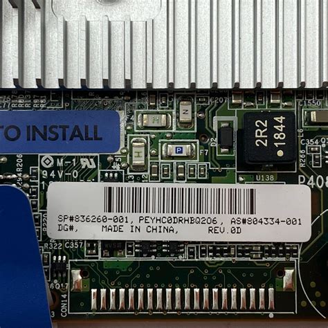 Hp 836260 001 Smart Array P408i A Sr Gen 10 Smart Array Modular