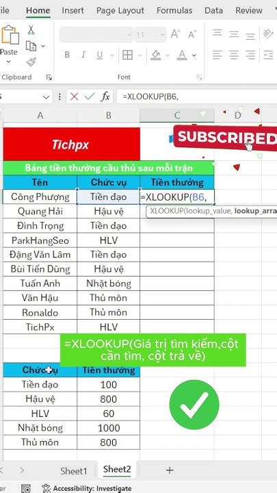 Excel Hacks 12use The Xlookup Function In Excel Exceltips Exceltricks Exceltutorial Excel