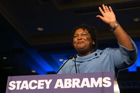 Abrams Meets With Democratic Leaders About Potential Senate Campaign