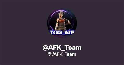 Afk Team Twitch Linktree