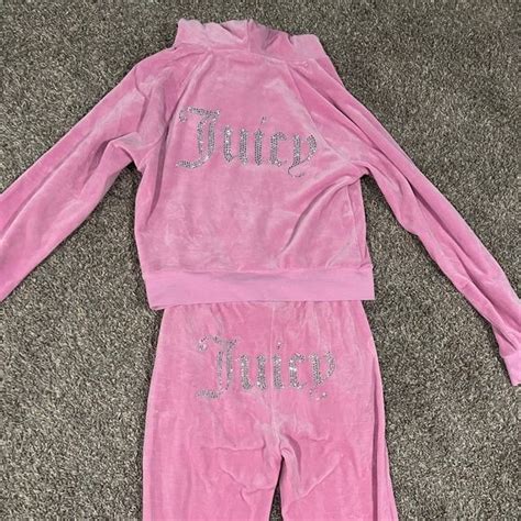 Pink Juicy Velour Tracksuit Juicy Couture Sweatsuit Track Suits