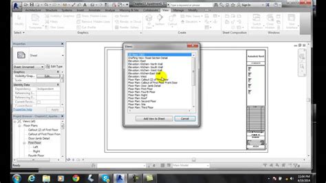 Revit 13 11 Adding View Reference Youtube