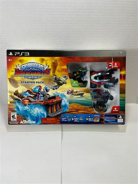 Skylanders Superchargers Ps3 Starter Pack Etsy