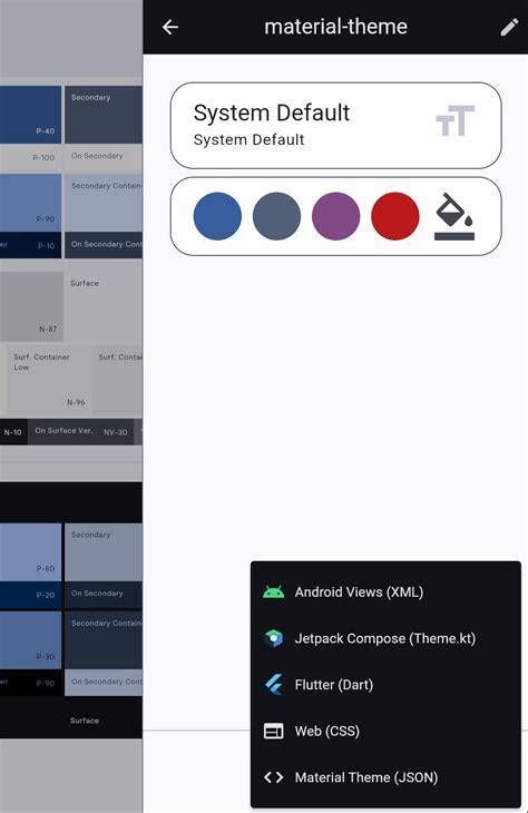 Flutterアプリで使用するthemedataをmaterial Theme Builderで作ろう 可茂it塾