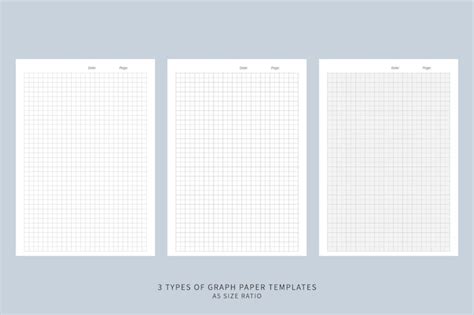 Linear Graph Paper Template