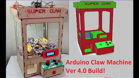 Arduino Claw Machine V4 Assembly and Showcase - YouTube