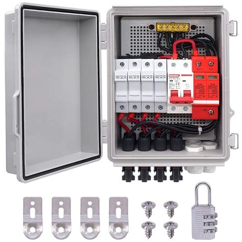 Buy Mankk 4 String Pv Combiner Box Ip65 Waterproof Solar Combiner Box