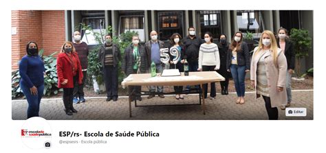 Esprs Apresenta Seu Facebook Oficial Escola De Saúde Pública
