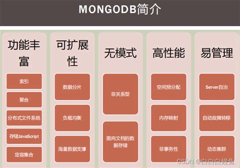 mongodb 是什么和使用场景概述（技术选型） mogodb 资源使用情况 csdn博客