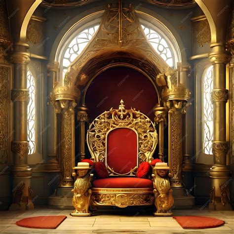 Magnificent Throne Chamberillustrations Of King Thronesa Medieval