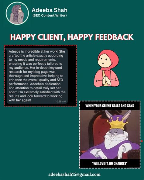 Adeeba Shah On Linkedin Seo Client Facebook Contentwriitng 21