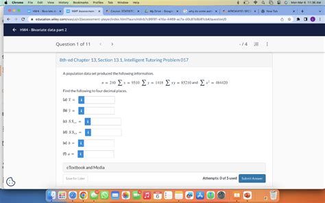 solved current attempt in progress a population data set