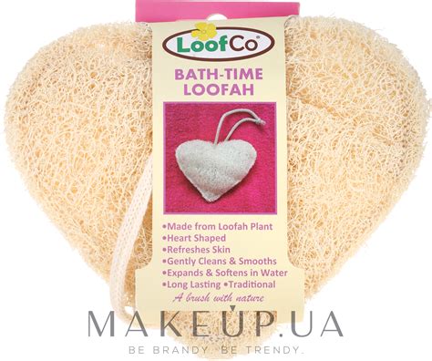 Натуральная губка для тела "Сердце" - LoofCo Body Loofah: купить по ...